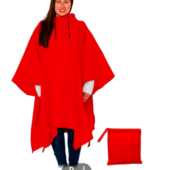 Other | 4 Slicker Seat Premium Ponchos With Stadium Seat Coverage ...